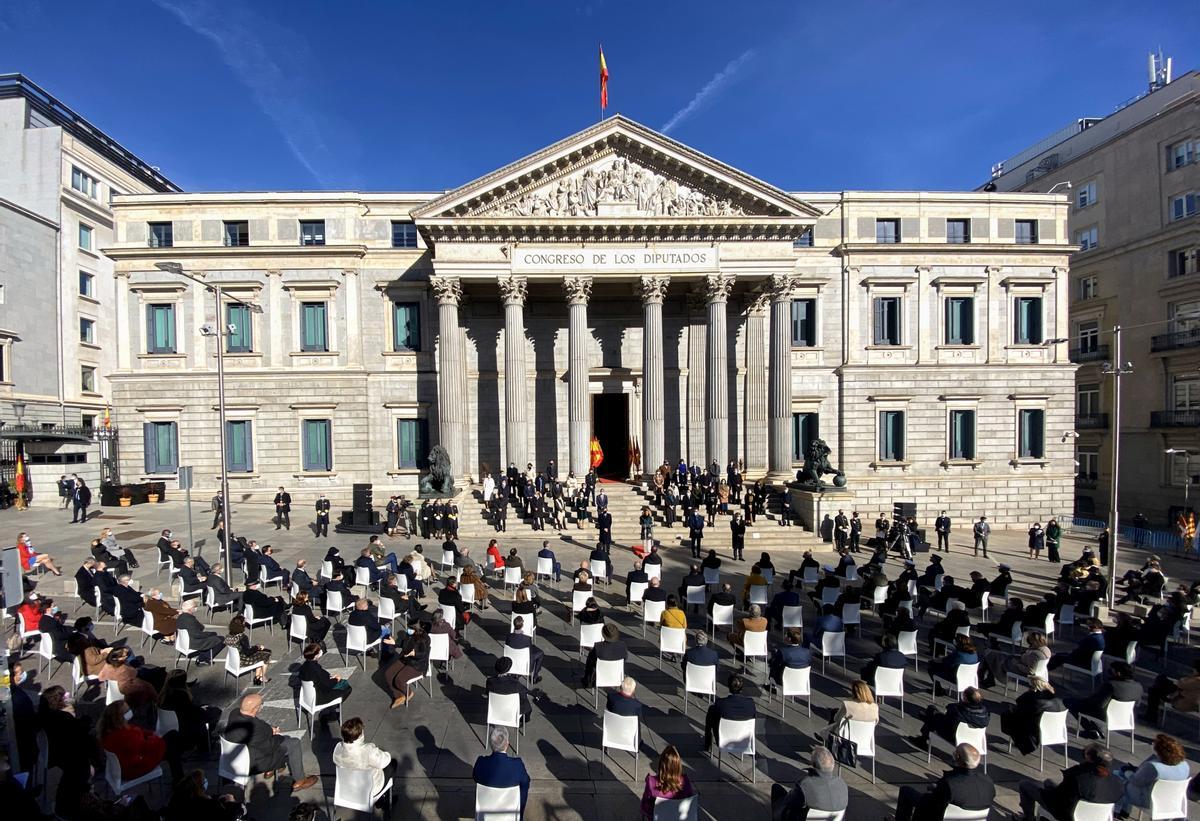 Últimas noticias, hoy en España: homenaje a la Constitución en el ...